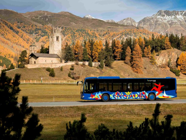 Bus und Service AG – für den ÖV Graubünden unterwegs