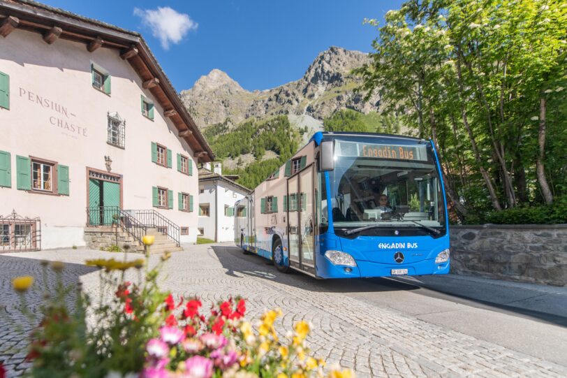 Bus und Service AG – für den ÖV Graubünden unterwegs
